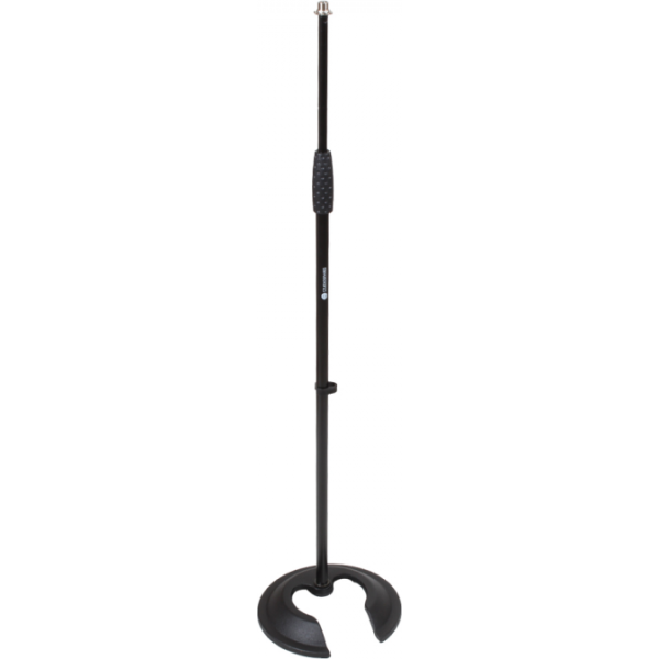 Microphone Stand Round Base - Black - Dave D Events